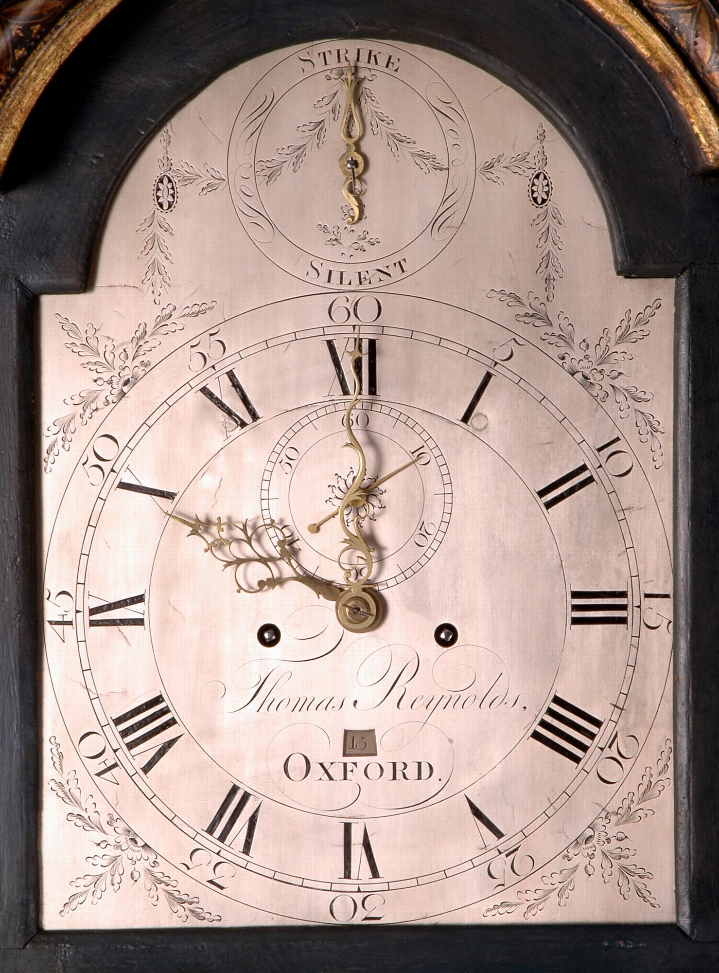 A George III Blue Japanned Tall Case Clock by Thomas Reynolds – Michael ...